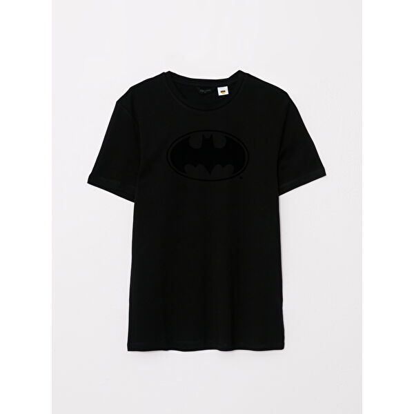 LCW CASUAL Bisiklet Yaka Kısa Kollu Batman Baskılı Penye Erkek Tişört LCW CASUAL Bisiklet Yaka Kısa Kollu Batman Baskılı Penye Erkek Tişört