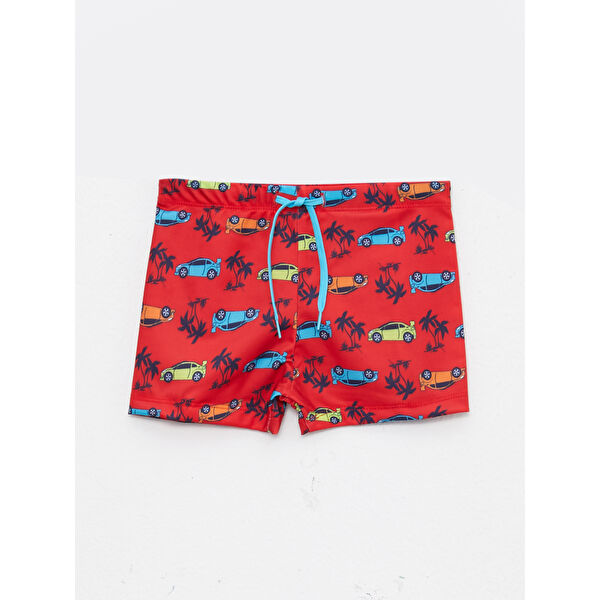 Baskılı Hızlı Kuruyan Erkek Çocuk Boxer Mayo