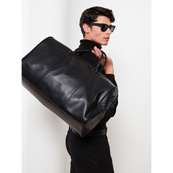 Deri Görünümlü Erkek Valiz