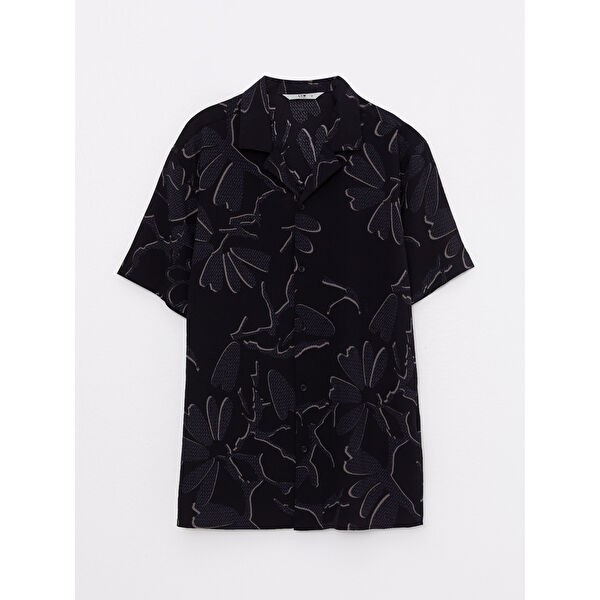 LCW VISION Rahat Kalıp Resort Yaka Uzun Kollu Desenli Erkek Gömlek LCW VISION Rahat Kalıp Resort Yaka Uzun Kollu Desenli Erkek Gömlek