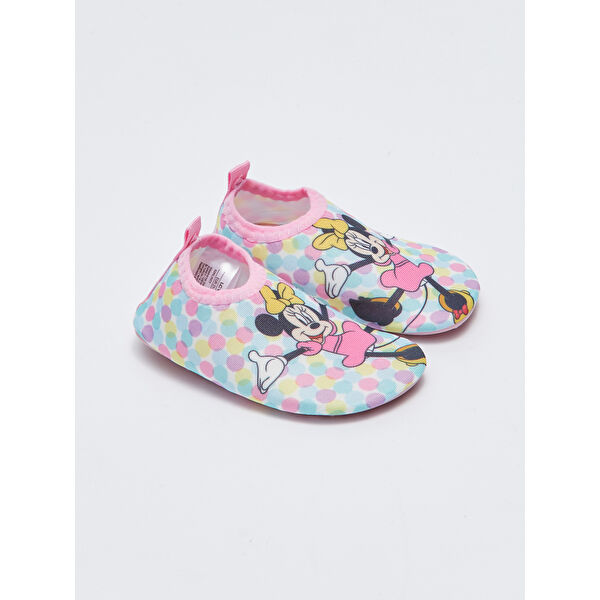 Minnie Mouse Lisanslı Kız Bebek Deniz Ayakkabısı