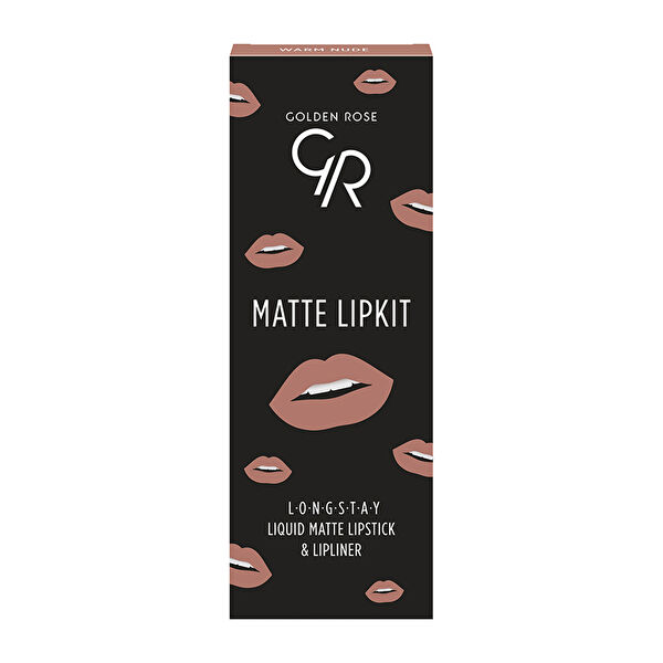 Golden Rose Likit Mat Ruj Warm Nude Golden Rose Likit Mat Ruj Warm Nude