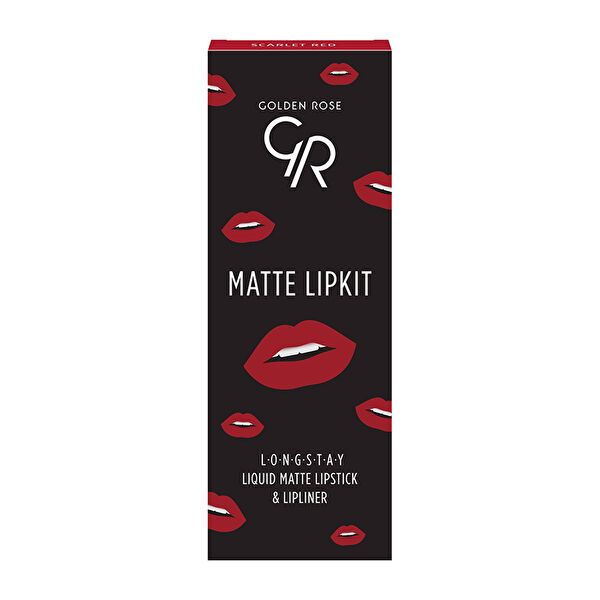 Golden Rose Likit Mat Ruj Scarlet Red Golden Rose Likit Mat Ruj Scarlet Red