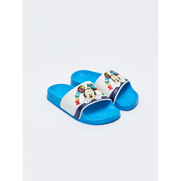 Mickey Mouse Lisanslı Tek Bantlı Erkek Çocuk Terlik