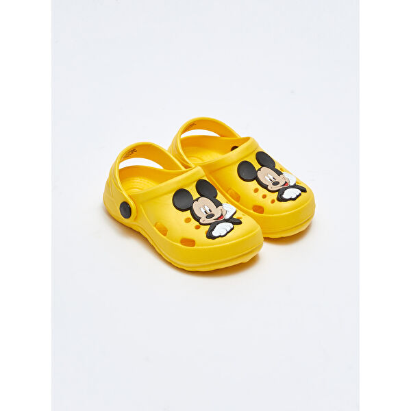 Mickey Mouse Lisanslı Patch Detaylı Erkek Çocuk Plaj Sandaleti Mickey Mouse Lisanslı Patch Detaylı Erkek Çocuk Plaj Sandaleti
