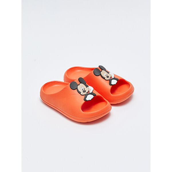 Mickey Mouse Lisanslı Tek Bantlı Erkek Çocuk Terlik