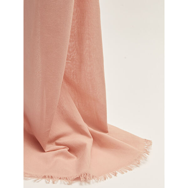 Püskül Detaylı Kadın Pamuklu Şal