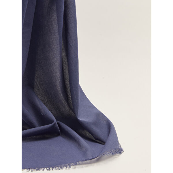 Püskül Detaylı Kadın Pamuklu Şal