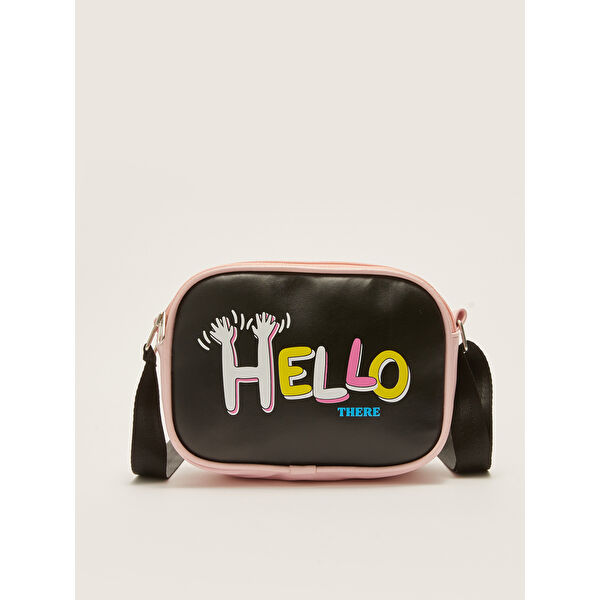 Ayarlanabilir Askılı Baskılı Kız Çocuk Çanta