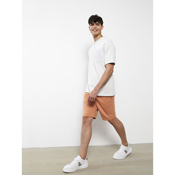 Standart Kalıp Beli Lastikli Erkek Şort