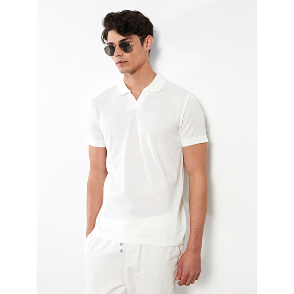 LCW CLASSIC Polo Yaka Kısa Kollu Pike Erkek Tişört