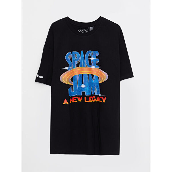 XSIDE Bisiklet Yaka Kısa Kollu Space Jam Baskılı Penye Erkek Tişört XSIDE Bisiklet Yaka Kısa Kollu Space Jam Baskılı Penye Erkek Tişört
