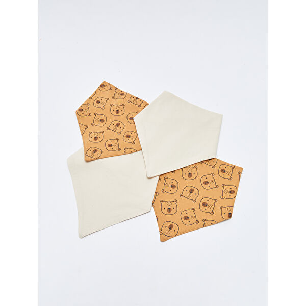 Erkek Bebek Mama Önlüğü 4'lü Erkek Bebek Mama Önlüğü 4'lü