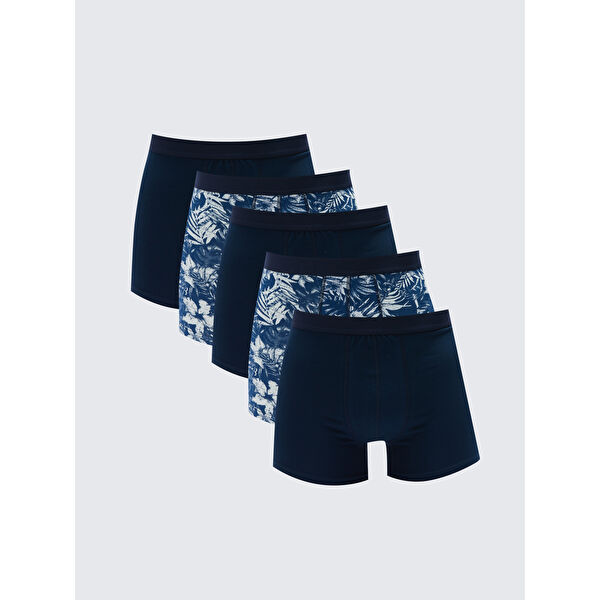 LCW DREAM Standart Kalıp Esnek Kumaş Erkek Boxer 5'li