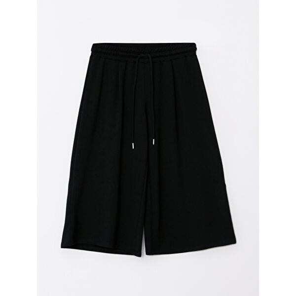 Beli Lastikli Düz Hamile Capri