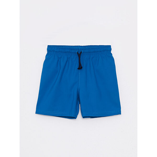 Beli Lastikli Basic Erkek Çocuk Deniz Şortu