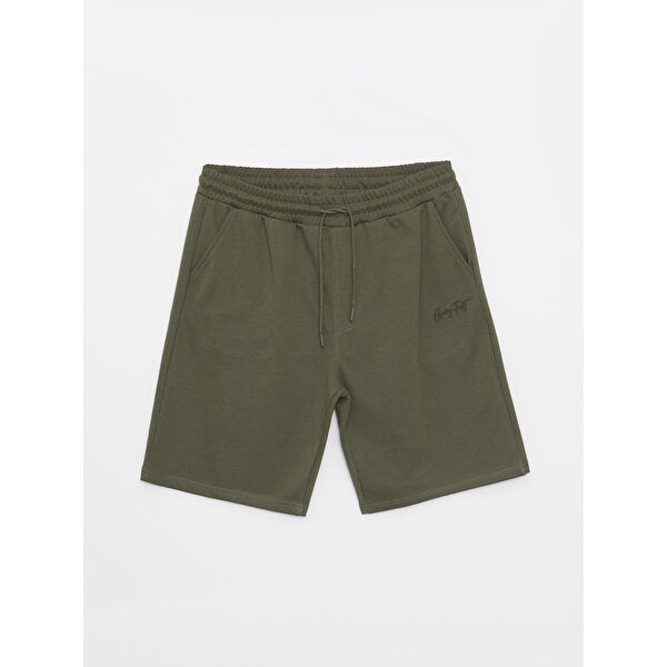 LCW CASUAL Standart Kalıp Nakışlı Erkek Şort