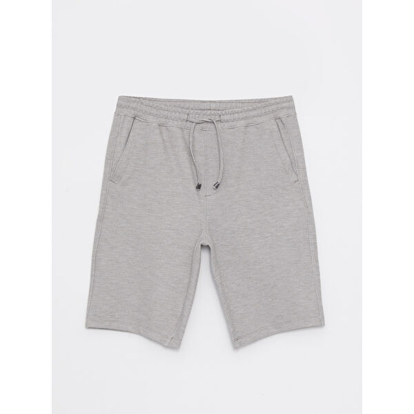 LCW CASUAL Slim Fit Beli Bağlama Detaylı Erkek Şort