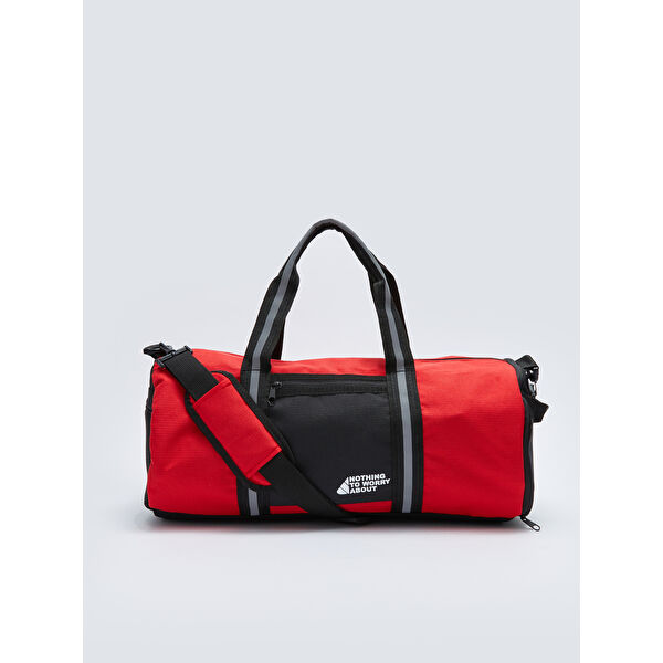 Baskılı Erkek Spor Çantası