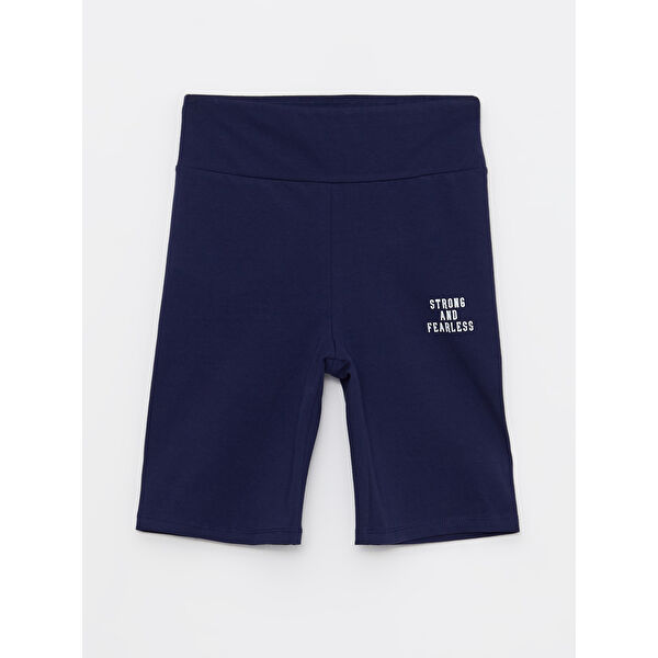 LCW CASUAL Yazı Baskılı Kadın Biker Tayt LCW CASUAL Yazı Baskılı Kadın Biker Tayt