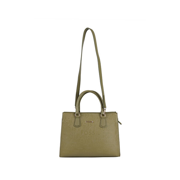 Fossil Desenli Kadın Omuz Çantası