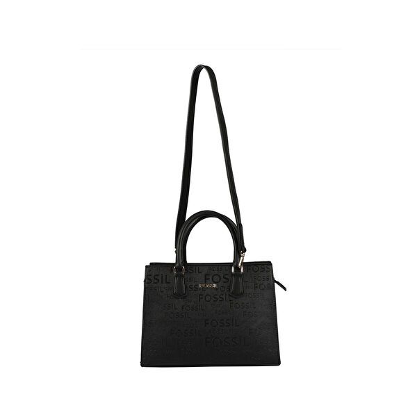 Fossil Desenli Kadın Omuz Çantası