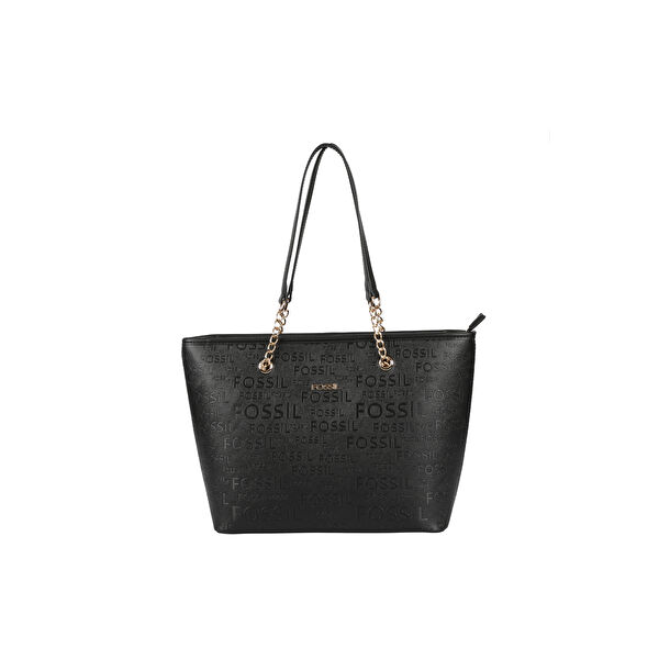 Fossil Desenli Kadın Omuz Çantası