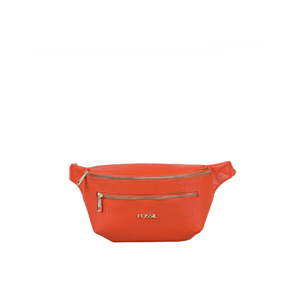 Fossil Baskılı Kadın Bel Çantası