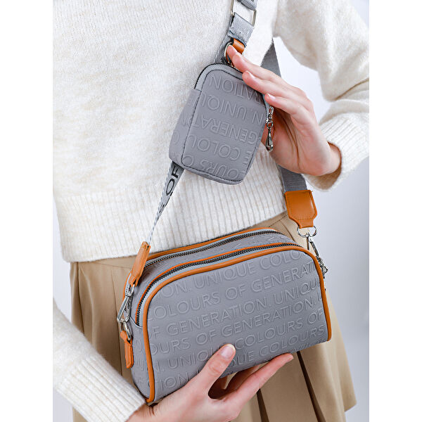 Madamra Zincir Detaylı Kadın Omuz Çantası