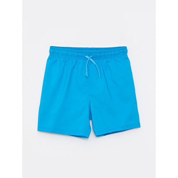 Beli Lastikli Basic Erkek Çocuk Deniz Şortu