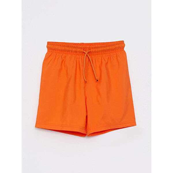 Beli Lastikli Basic Erkek Çocuk Deniz Şortu