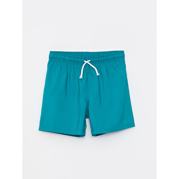 Beli Lastikli Basic Erkek Çocuk Deniz Şortu