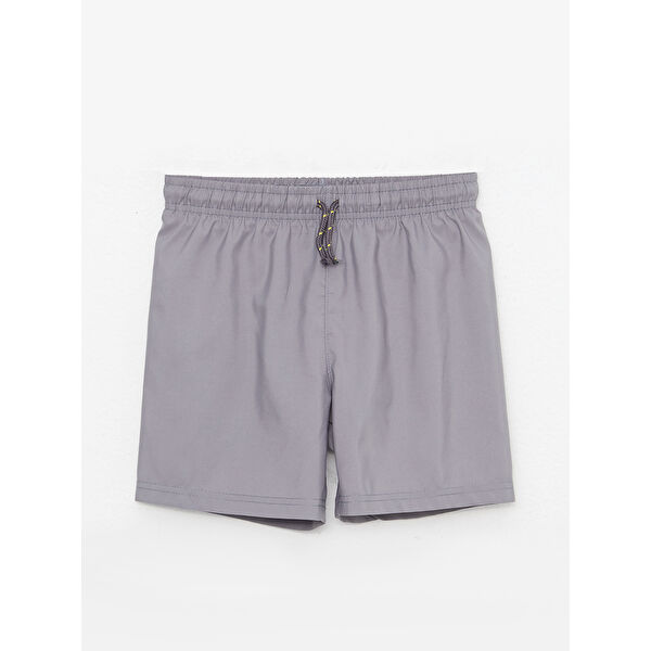 Beli Lastikli Basic Erkek Çocuk Deniz Şortu