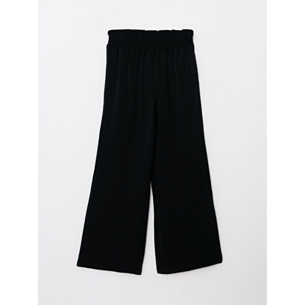 LCW LIMITED Beli Lastikli Düz Kadın Pantolon