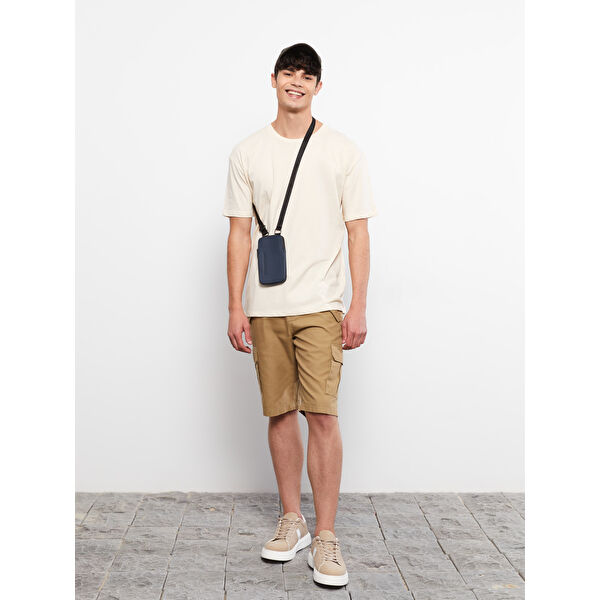 Bisiklet Yaka Kısa Kollu Basic Penye Erkek Tişört