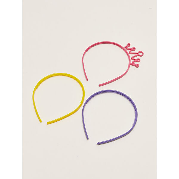 Düz Kız Çocuk Prenses Taç Seti 3'lü Düz Kız Çocuk Prenses Taç Seti 3'lü