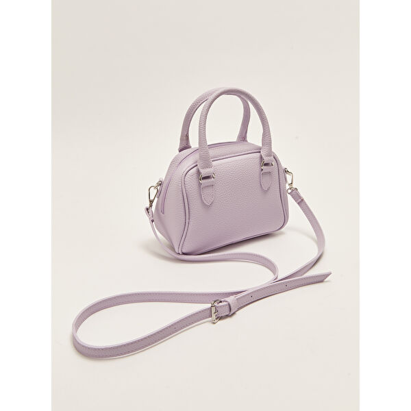 Deri Görünümlü Kadın Çapraz Çanta