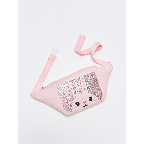 Nakışlı Kız Çocuk Bel Çantası