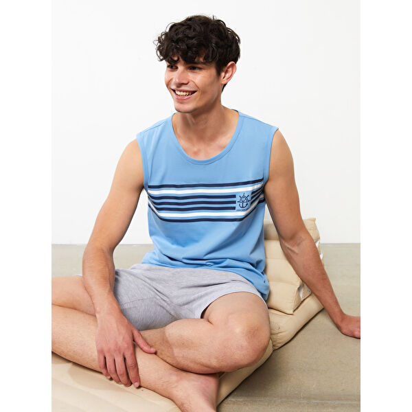 LCW DREAM Bisiklet Yaka Kolsuz Pamuklu Erkek Atlet