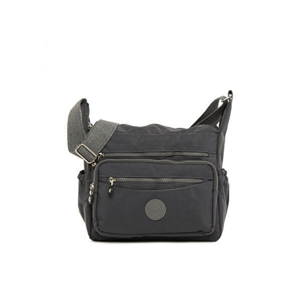 Bagmori Paraşüt Kumaş Çok Cepli Kadın Omuz Çantası