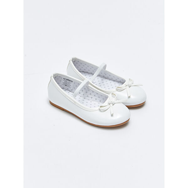 Fiyonk Detaylı Lastikli Kız Bebek Babet