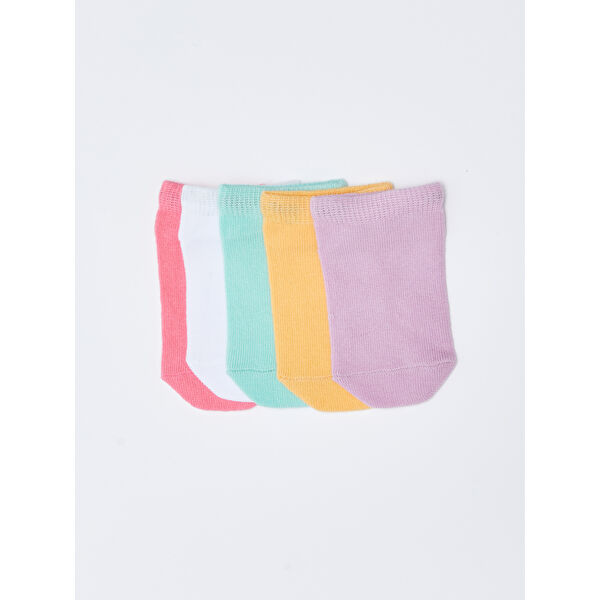 Basic Kız Bebek Patik Çorap 5'li Basic Kız Bebek Patik Çorap 5'li