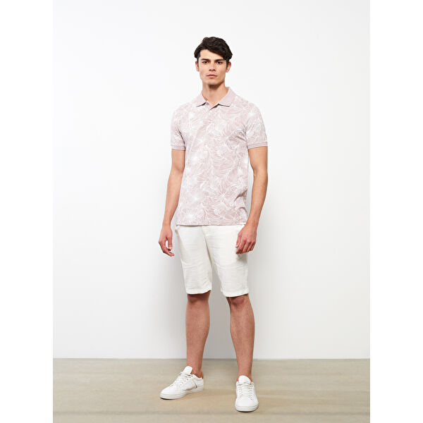 LCW CLASSIC Polo Yaka Kısa Kollu Desenli Pike Erkek Tişört LCW CLASSIC Polo Yaka Kısa Kollu Desenli Pike Erkek Tişört