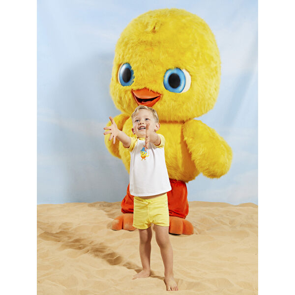 Dalin X LC Waikiki Baskılı Erkek Bebek Yüzme Takım 2'li Dalin X LC Waikiki Baskılı Erkek Bebek Yüzme Takım 2'li