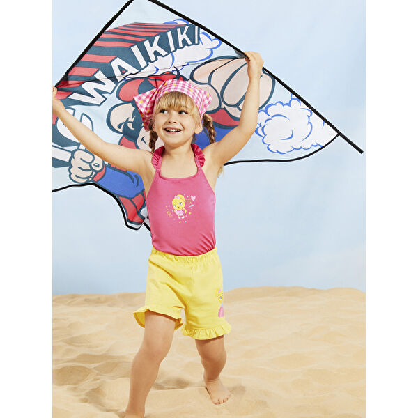 Dalin X LC Waikiki Baskılı Kız Bebek Mayo Dalin X LC Waikiki Baskılı Kız Bebek Mayo