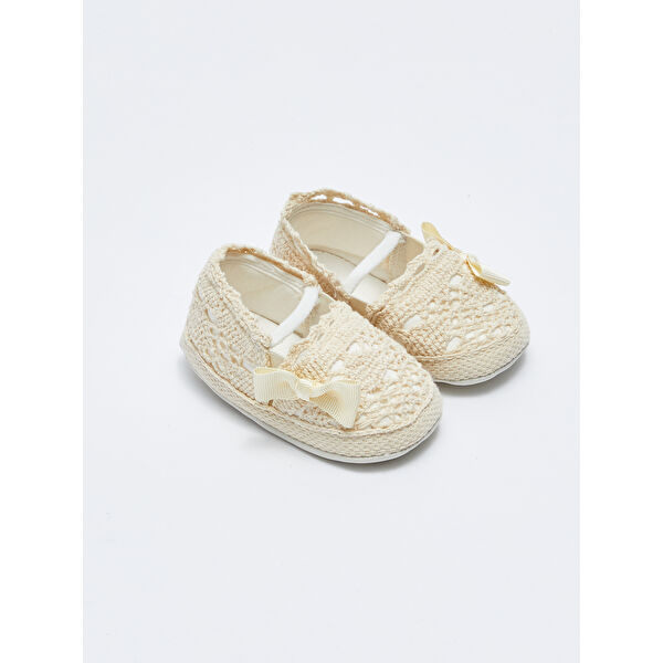 Fiyonk Detaylı Kız Bebek Yürüme Öncesi Espadril Ayakkabı Fiyonk Detaylı Kız Bebek Yürüme Öncesi Espadril Ayakkabı