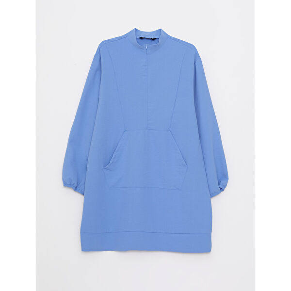 MODEST Hakim Yaka Düz Uzun Kollu Kadın Tunik