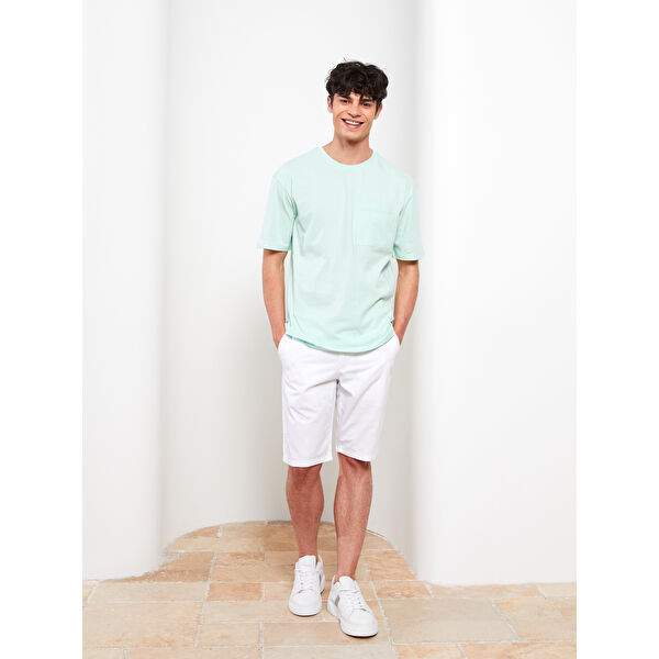 LCW CASUAL Bisiklet Yaka Kısa Kollu Penye Erkek Tişört