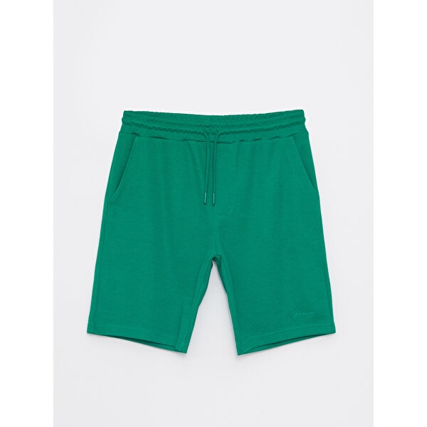 LCW CASUAL Slim Fit Beli Bağlama Detaylı Erkek Şort