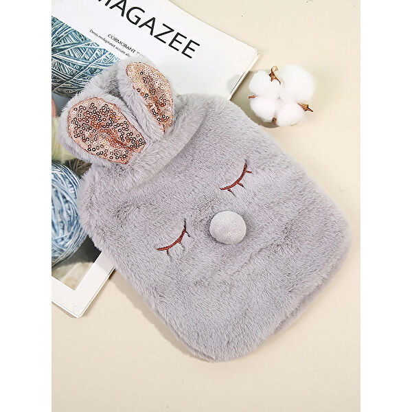 Yoyoso Sevimli Tavşan Pullu Sıcak Su Torbası Termofor 750 Ml 26x15 Cm Yoyoso Sevimli Tavşan Pullu Sıcak Su Torbası Termofor 750 Ml 26x15 Cm